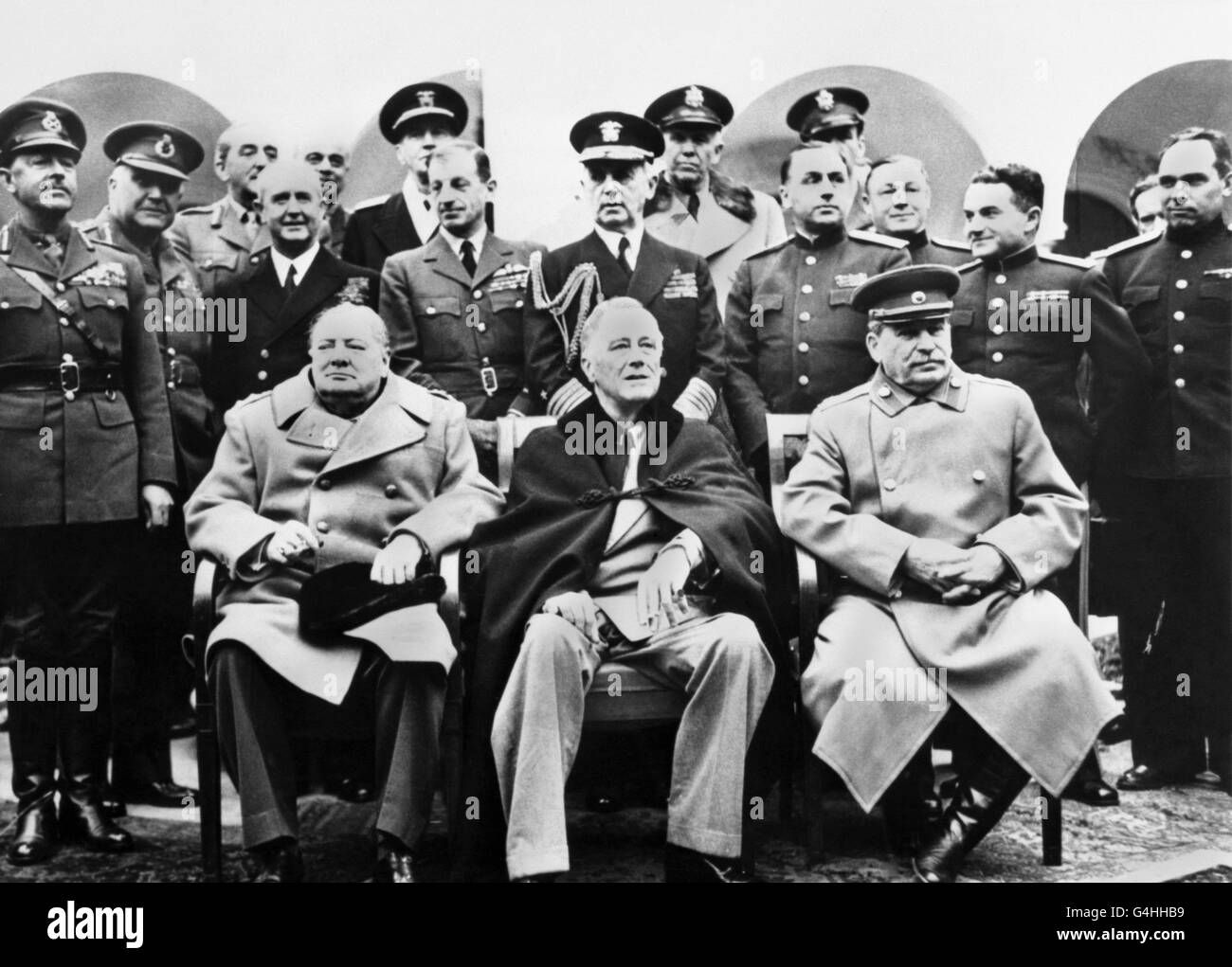 Winston churchill en uniforme militaire Banque de photographies et d ...