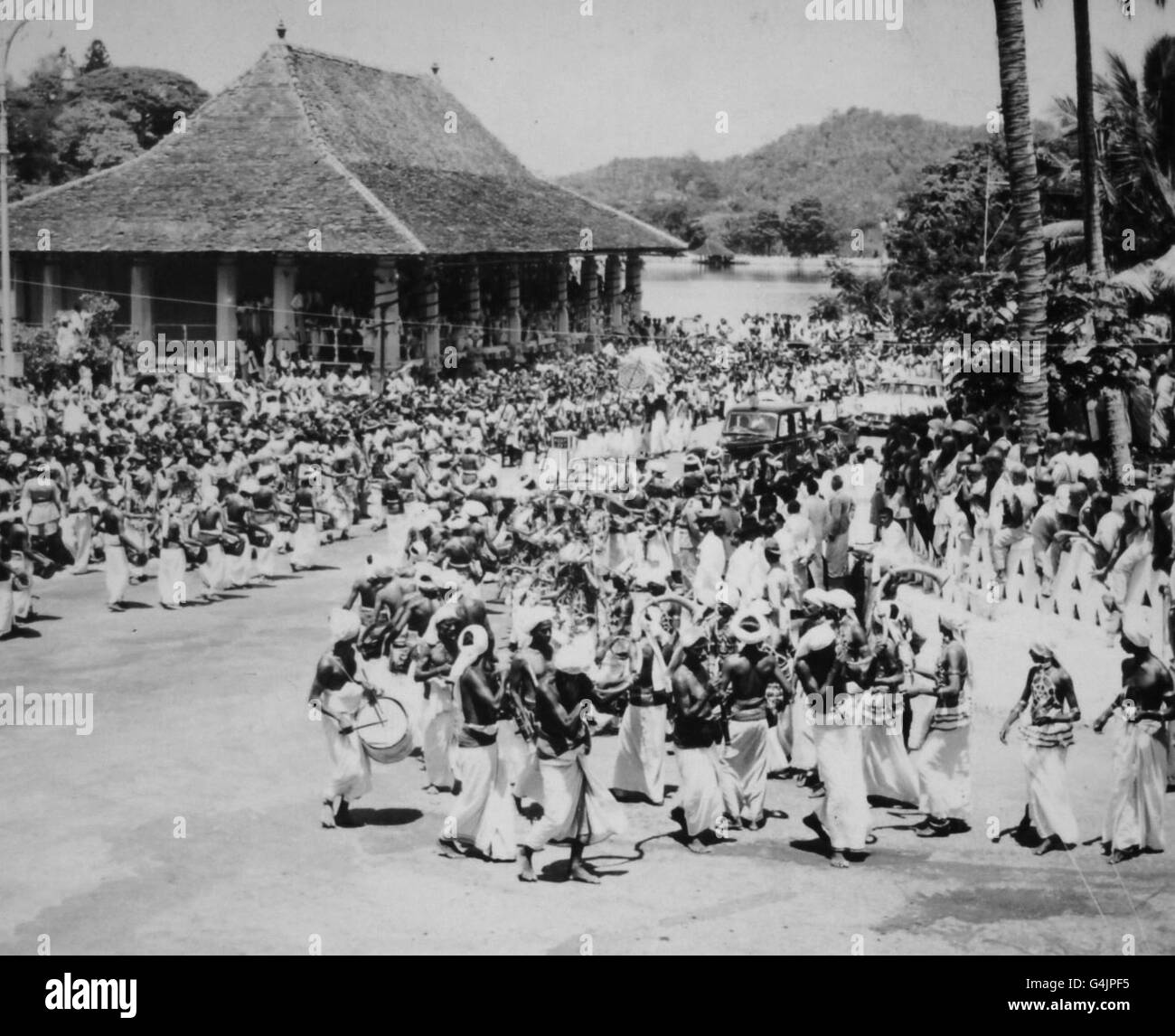 Visite du commonwealth de la reine elizabeth ii au sri lanka Banque de ...