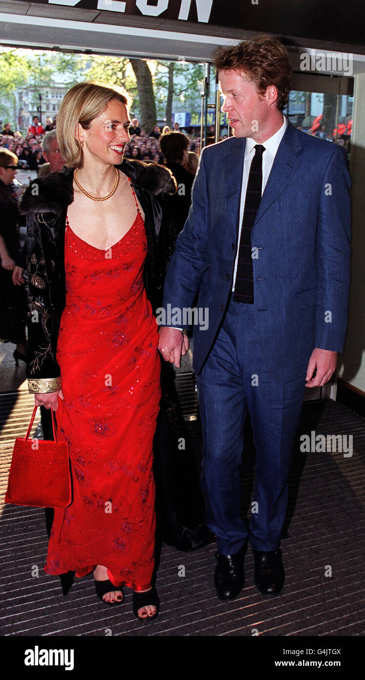 Earl Spencer, frère de la princesse de Galles, accompagné de Caroline ...