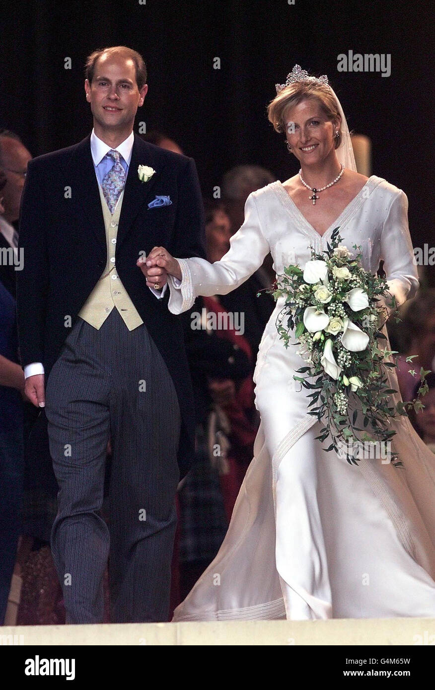 Image - Prince Edward et Sophie Rhys-Jones Mariage - La Chapelle St ...