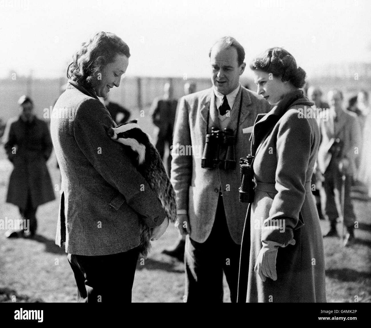Visite de la princesse elizabeth severn wild fowl trust Banque de ...