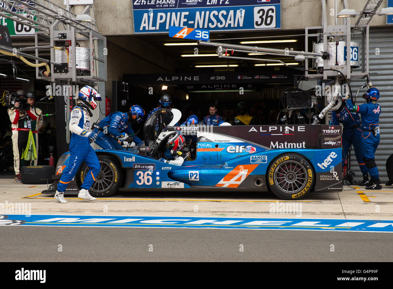 Pit stop le mans 24 Banque de photographies et d’images à haute ...