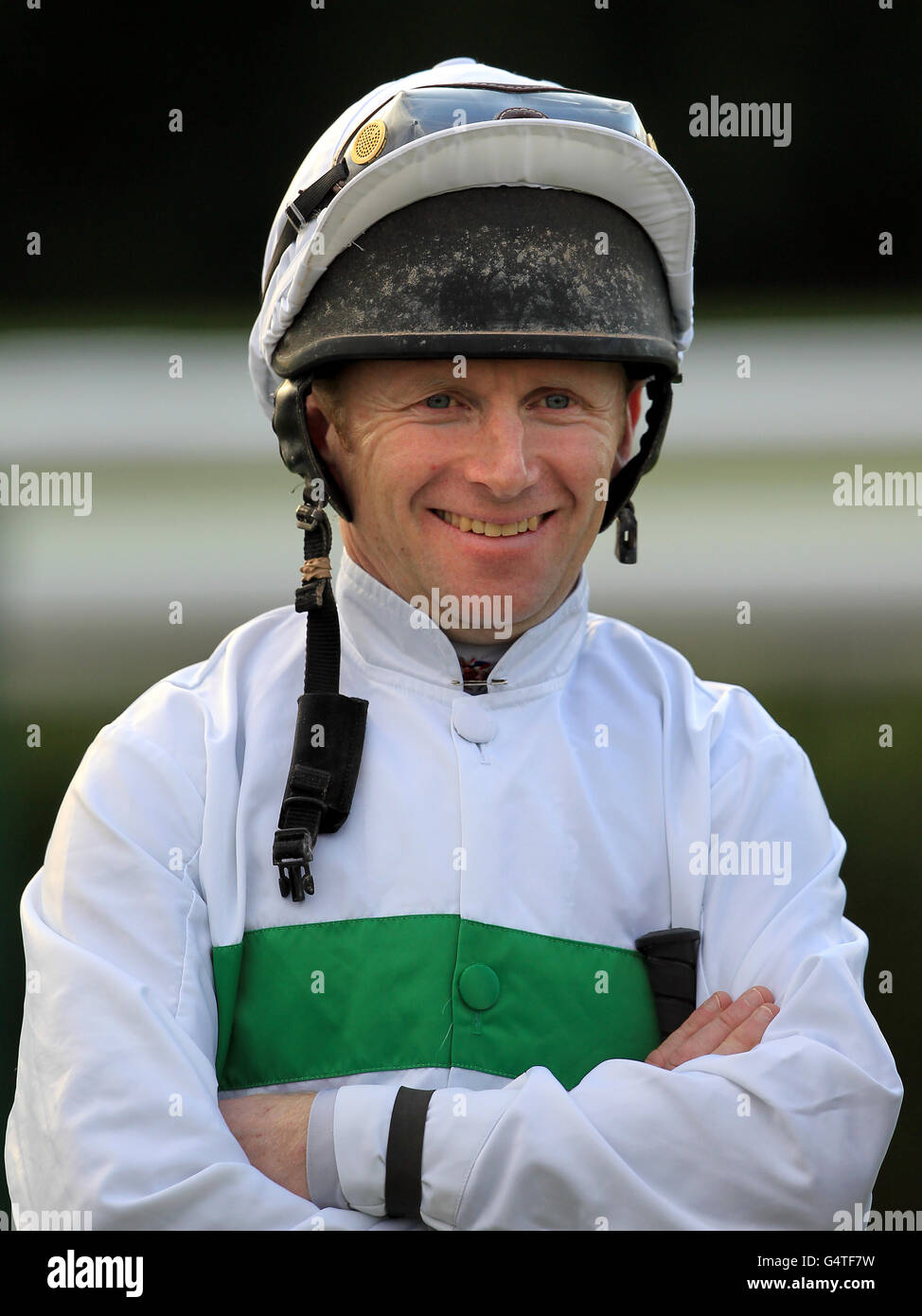 Jockey joe fanning hippodrome de southwell Banque de photographies et d ...