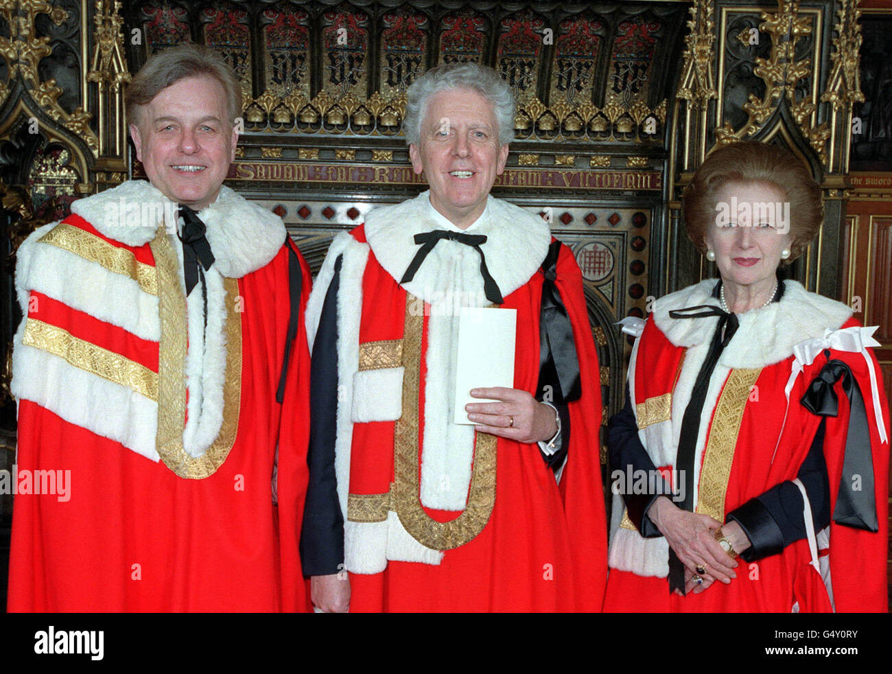 Ancien premier ministre baronne thatcher Banque de photographies et d ...