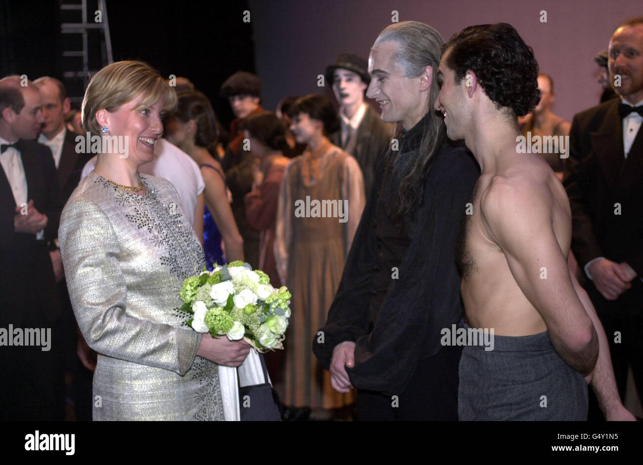 Sophie, comtesse de Wessex, coulisses après une représentation de ...