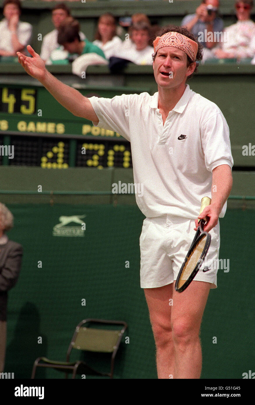 Sport tennis sptup john mcenroe gsm1 wimbledoncollection ...