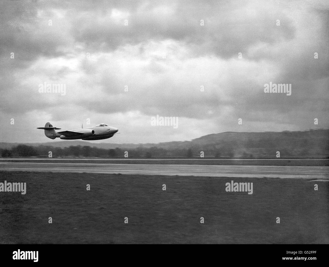 Gloster meteor jet fighter Banque de photographies et d’images à haute ...