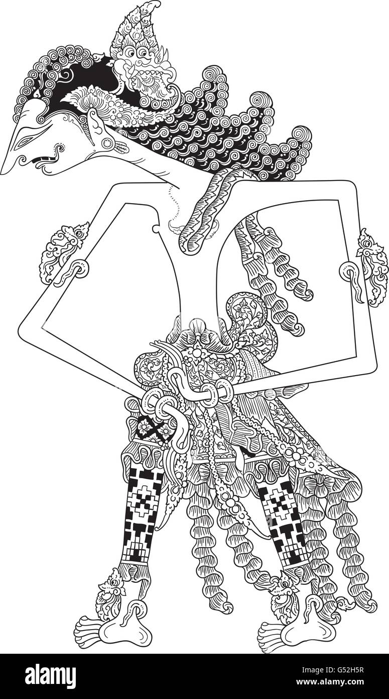 Batara Bremana, un personnage de spectacle de marionnettes ...