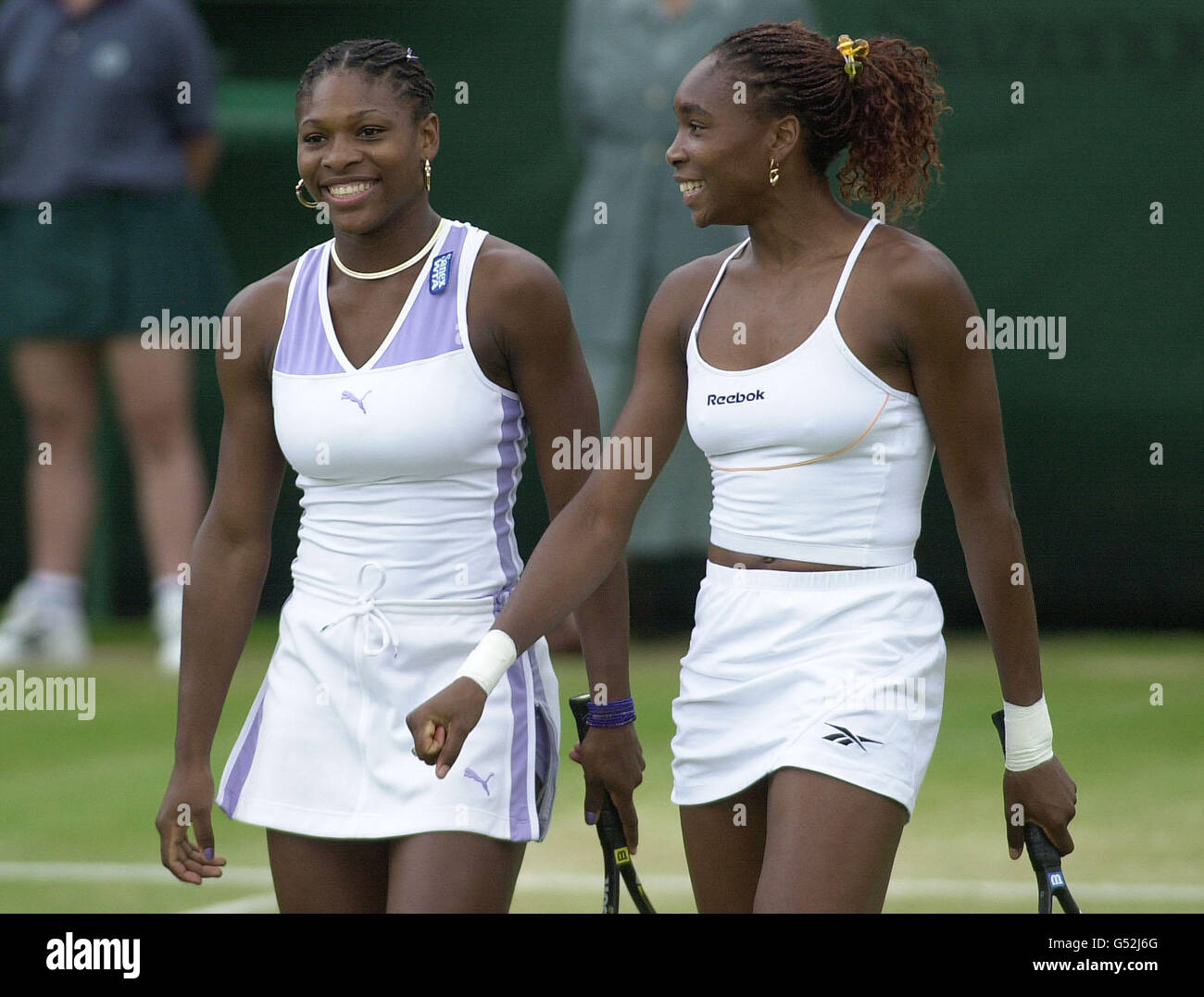 Venus williams gauche et sa soeur Banque de photographies et d’images à ...