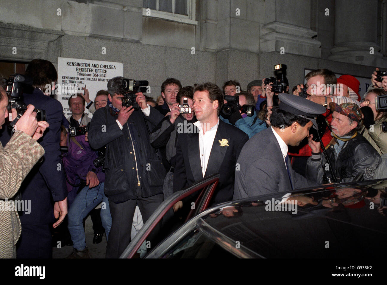 Patsy Kensit Wedding Banque d'image et photos - Alamy