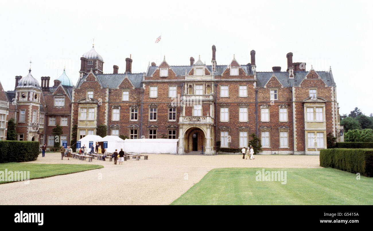 Sandringham house exterior Banque de photographies et d’images à haute ...