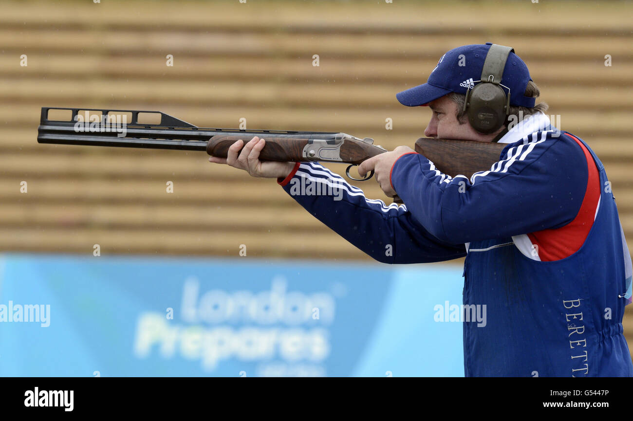 Richard Faulds, de Grande-Bretagne, en action dans le cadre de la ...
