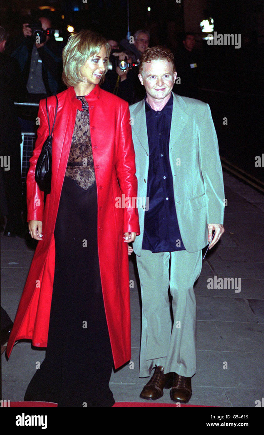 Simply Red Singer Mick Hucknall avec sa petite amie Lea Kristemsen ...