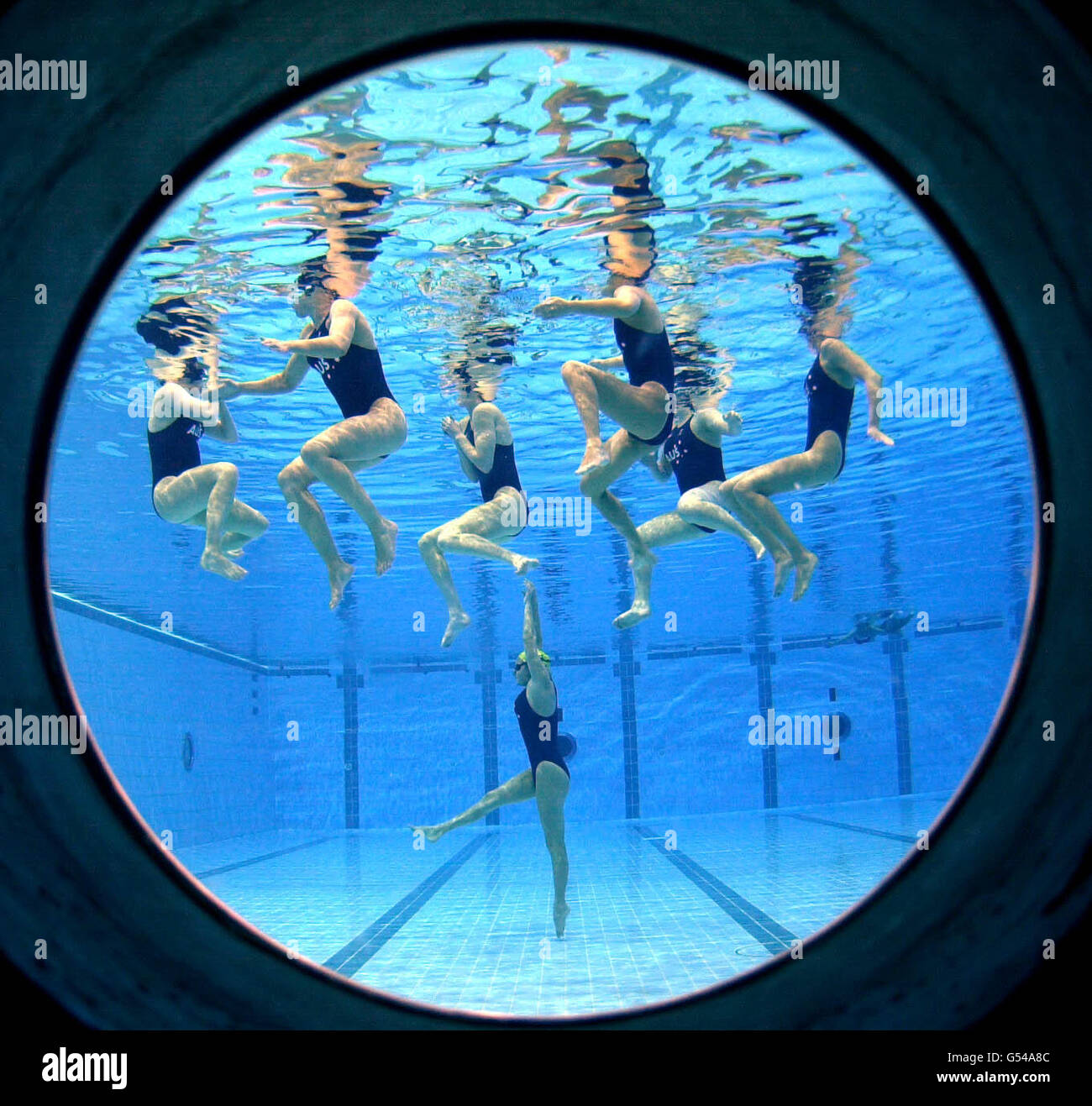 Jeux olympiques - pratique de natation - Sydney.L'équipe australienne ...