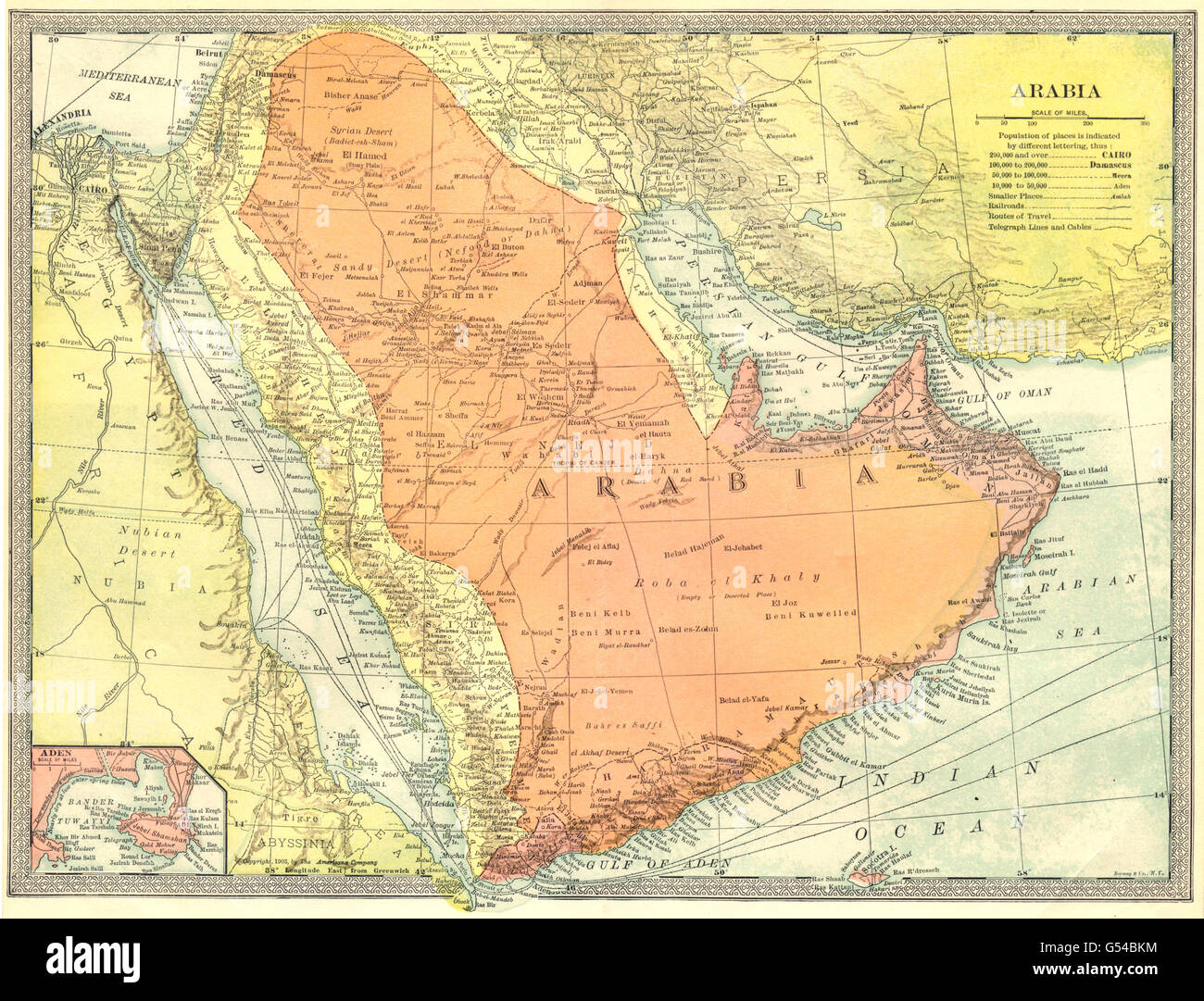 Arabie saoudite map Banque de photographies et d’images à haute ...