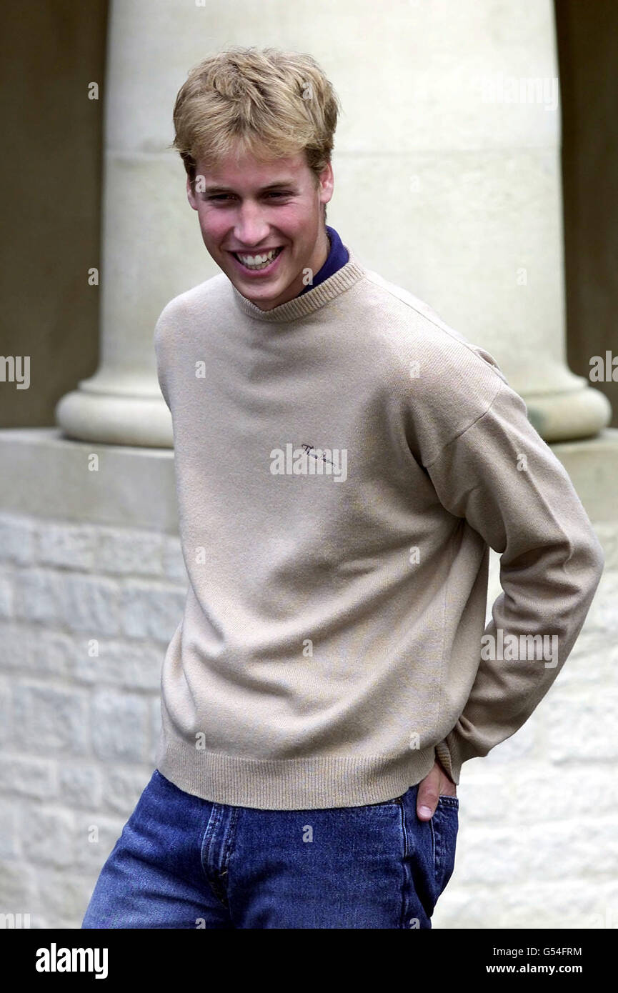 Young prince william in gardens Banque de photographies et d’images à ...