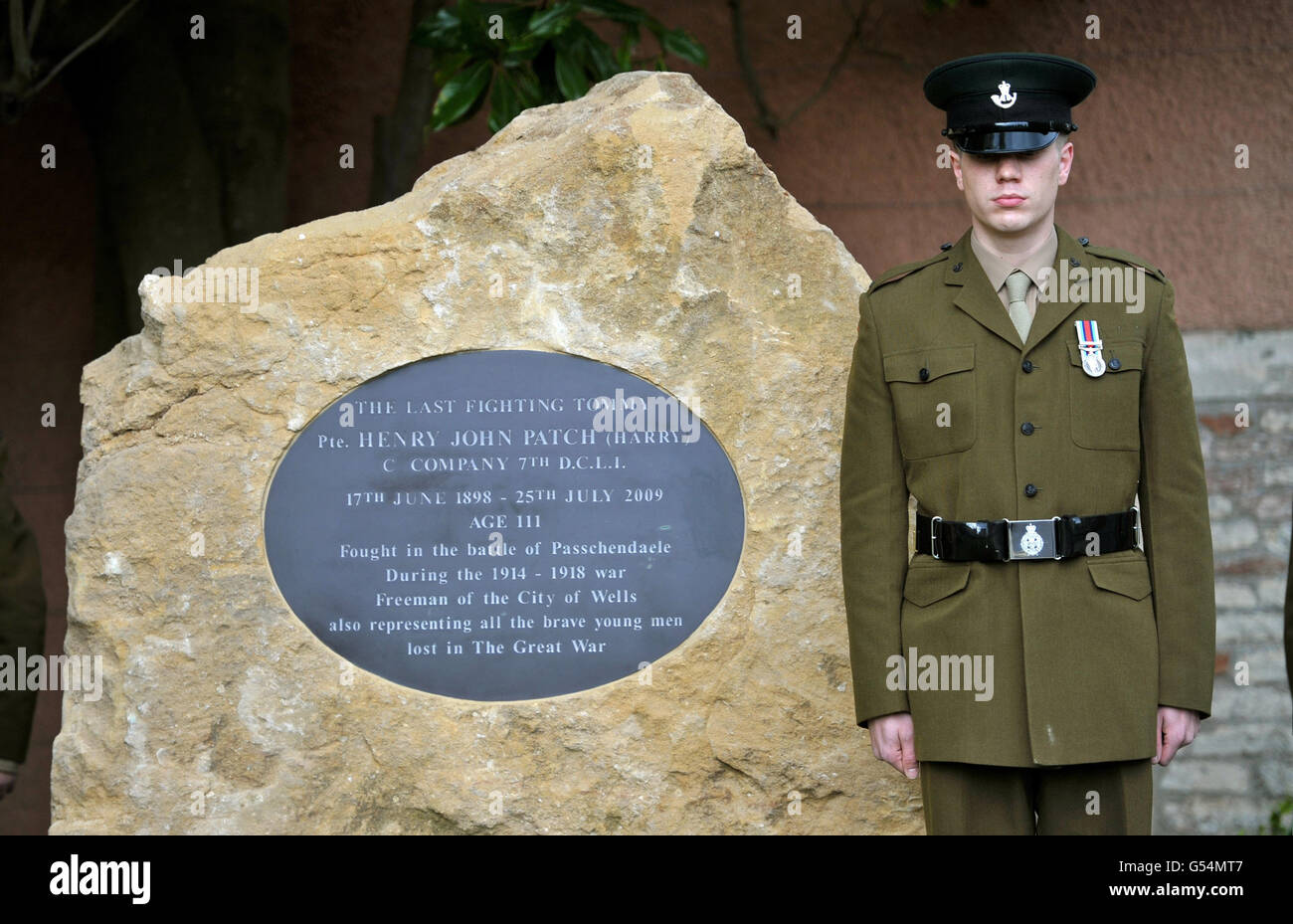 Harry patch memorial Banque de photographies et d’images à haute ...