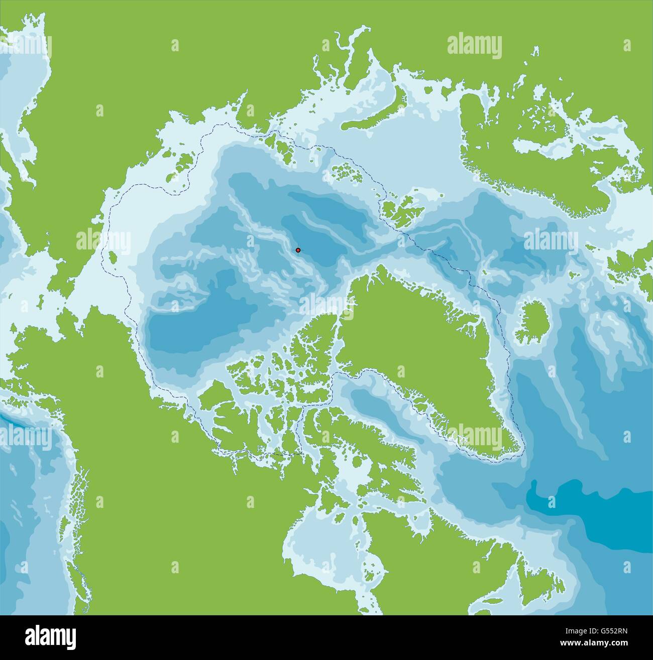Carte de l'Océan Arctique Image Vectorielle Stock - Alamy Carte de l'Océan Arctique Image Vectorielle Stock - Alamy