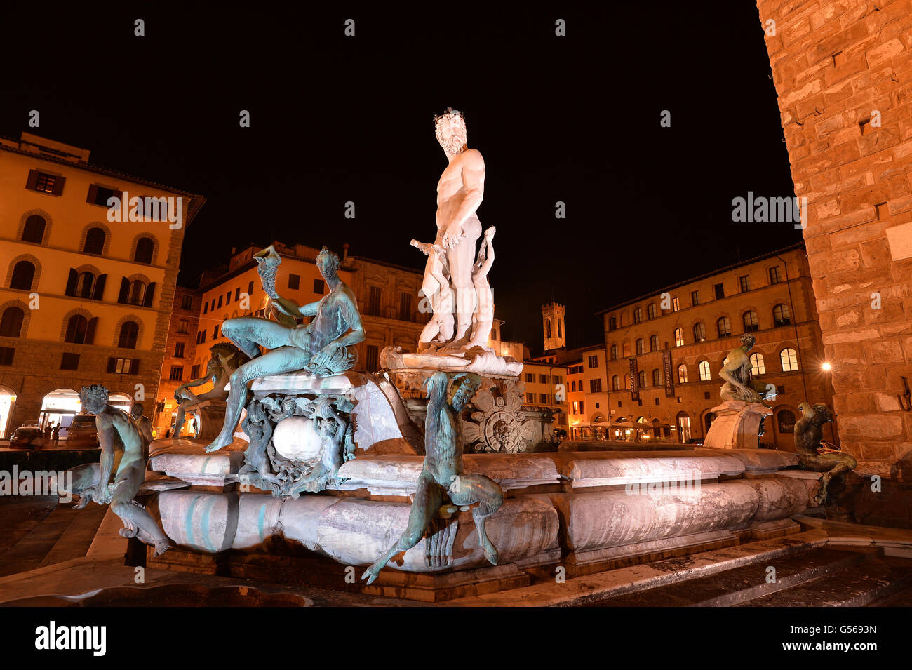 Fontaine des neptunes florence Banque de photographies et d’images à ...