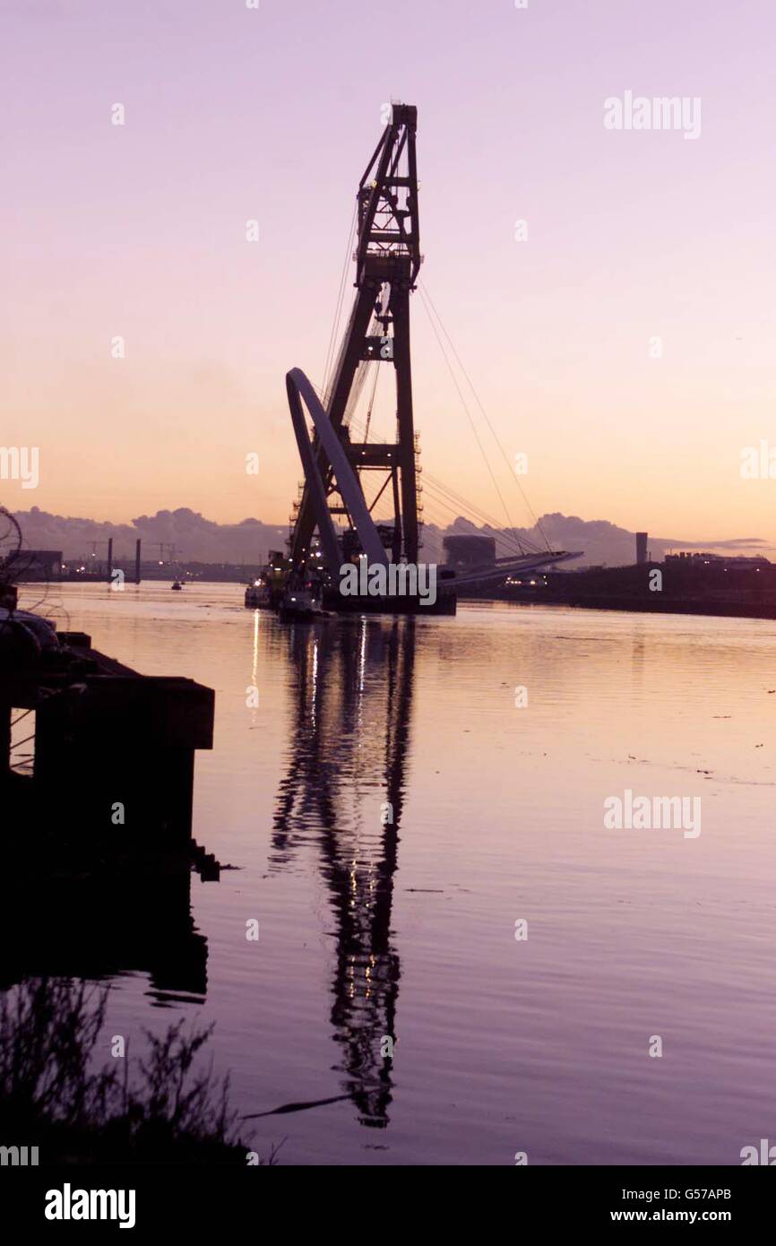 The worlds largest floating crane asian hercules ii Banque de ...