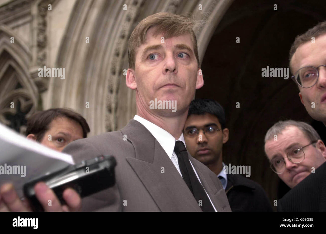 Jimmy Bulger, oncle du tout-petit James Bulger assassiné quittant la ...