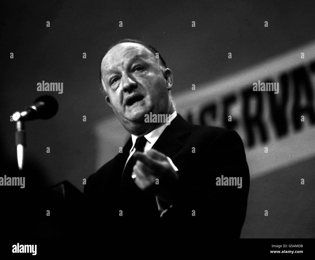 Rab butler Banque d'images noir et blanc - Alamy