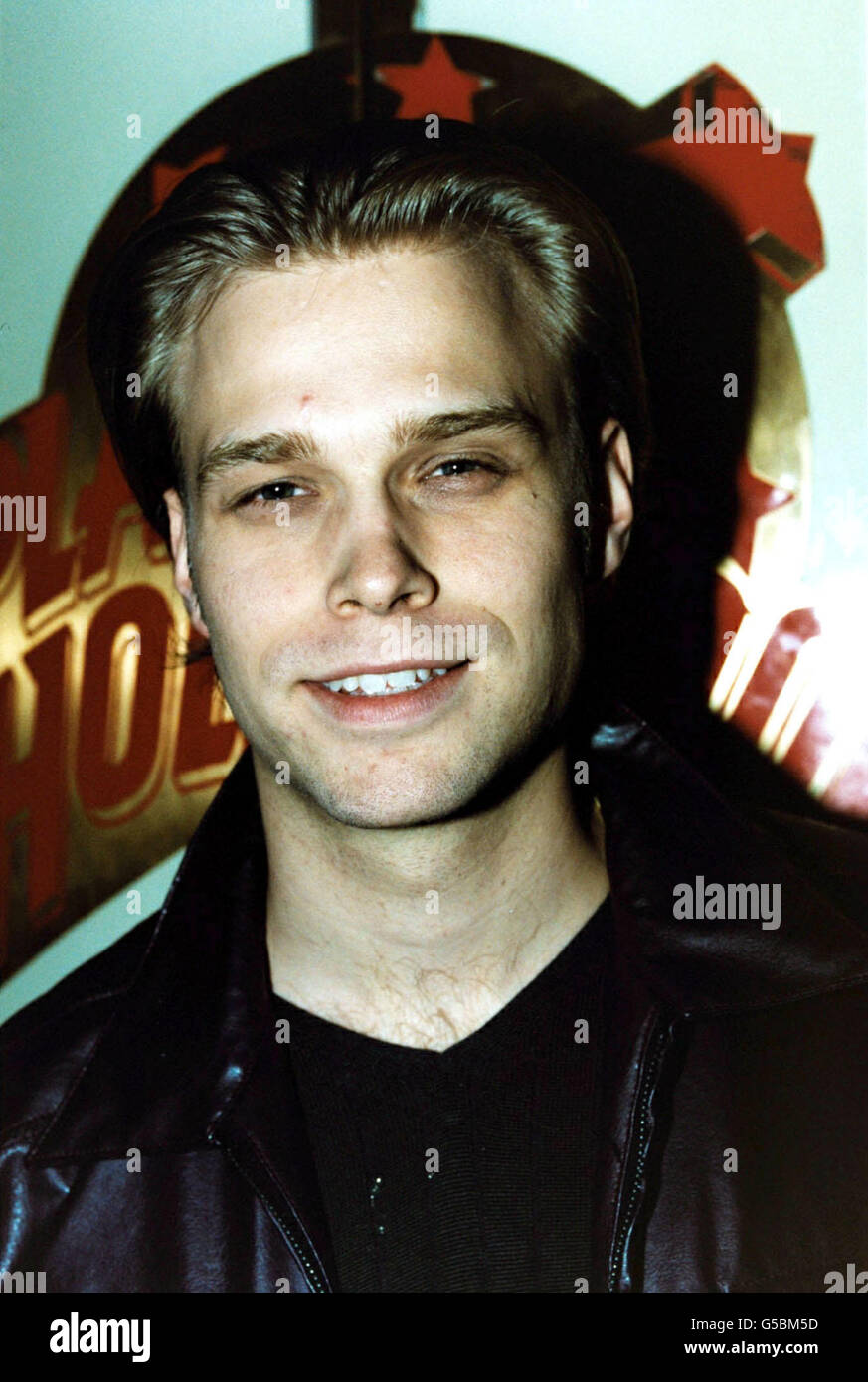 Le chanteur Christin Ingebritsen du groupe de garçons A1 à la première ...