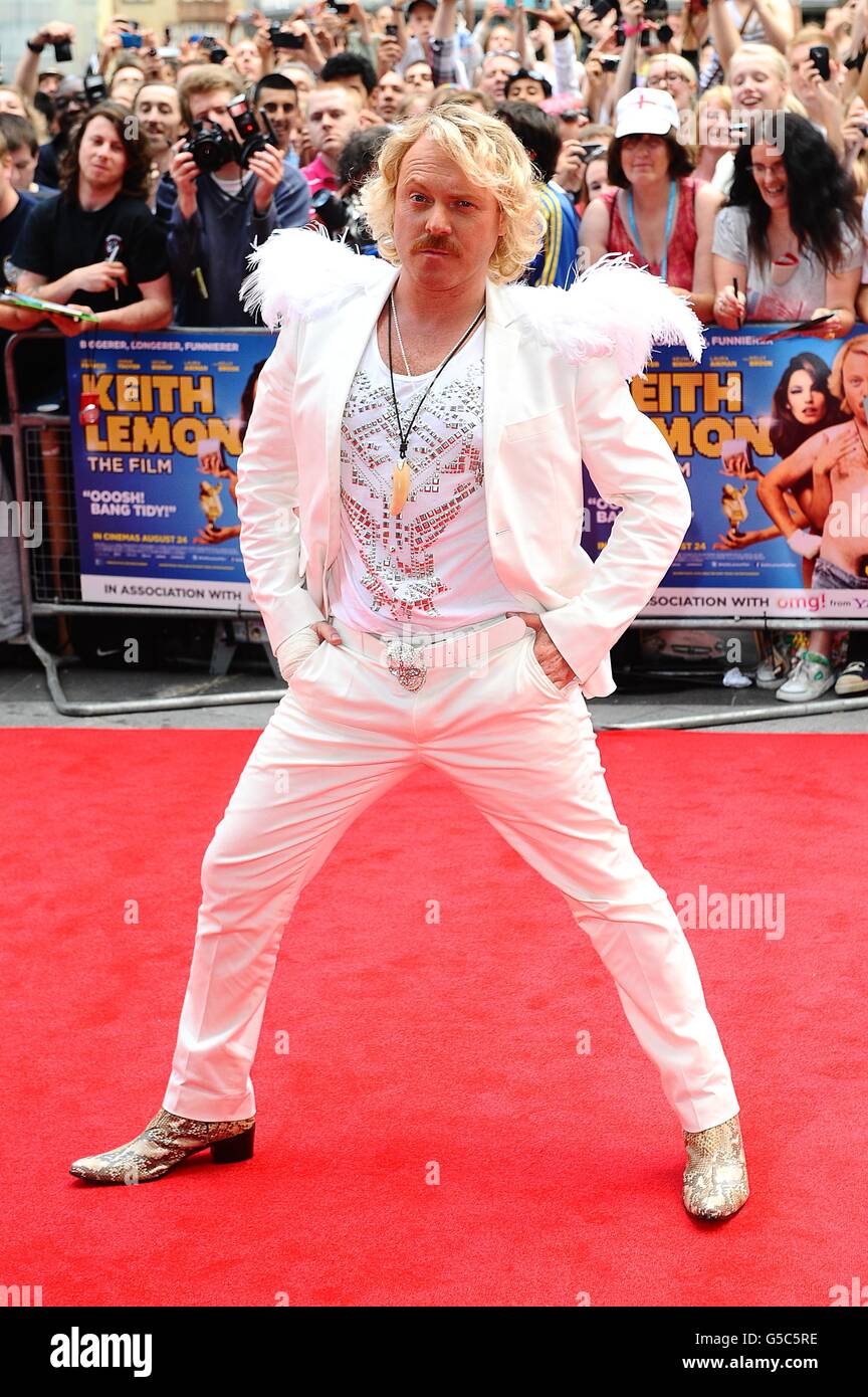 Leigh Francis aka Keith Lemon arrive pour la première britannique de ...
