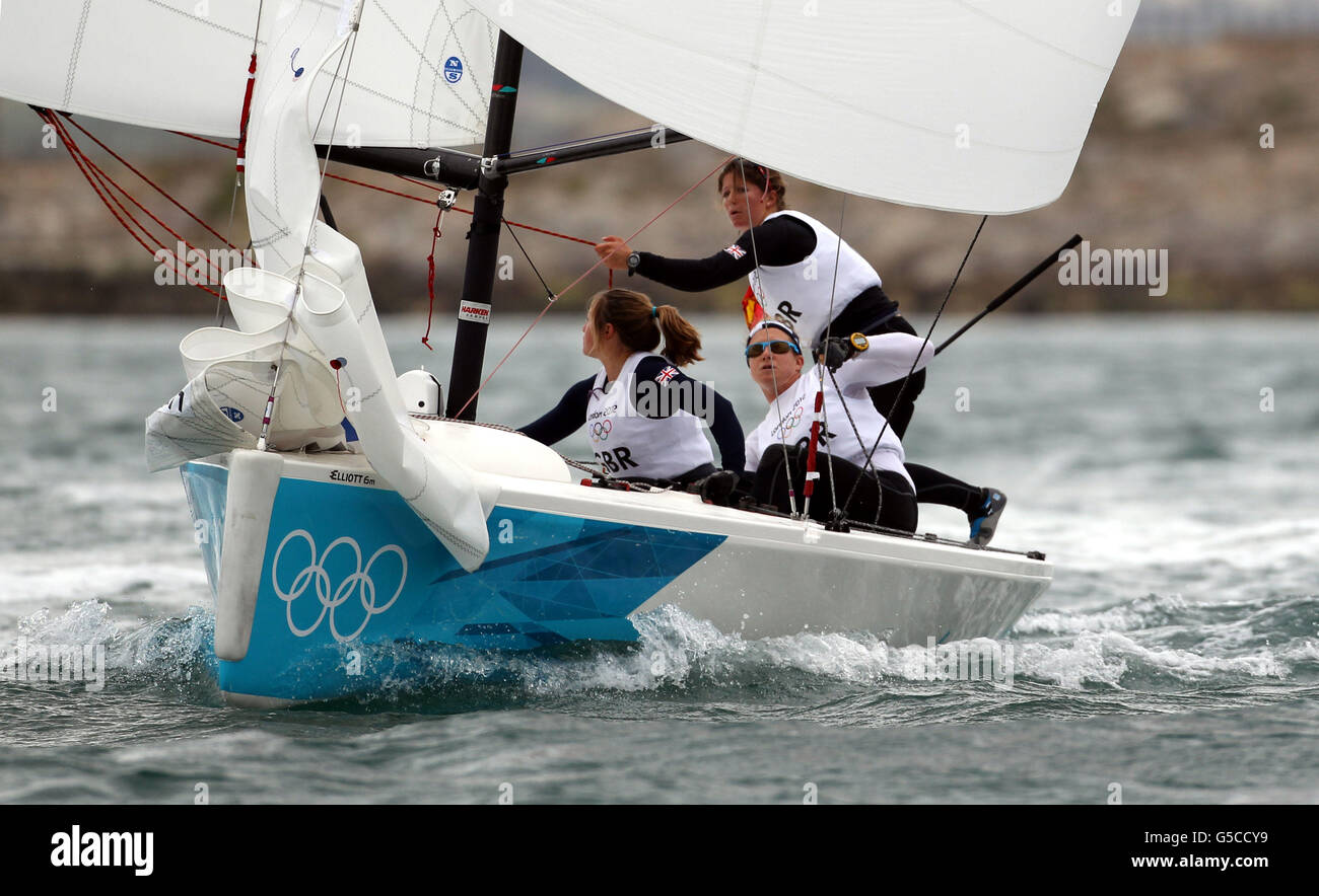 Voile elliott 6m wmr elliott 6m match raci jeux olympiques voile Banque ...