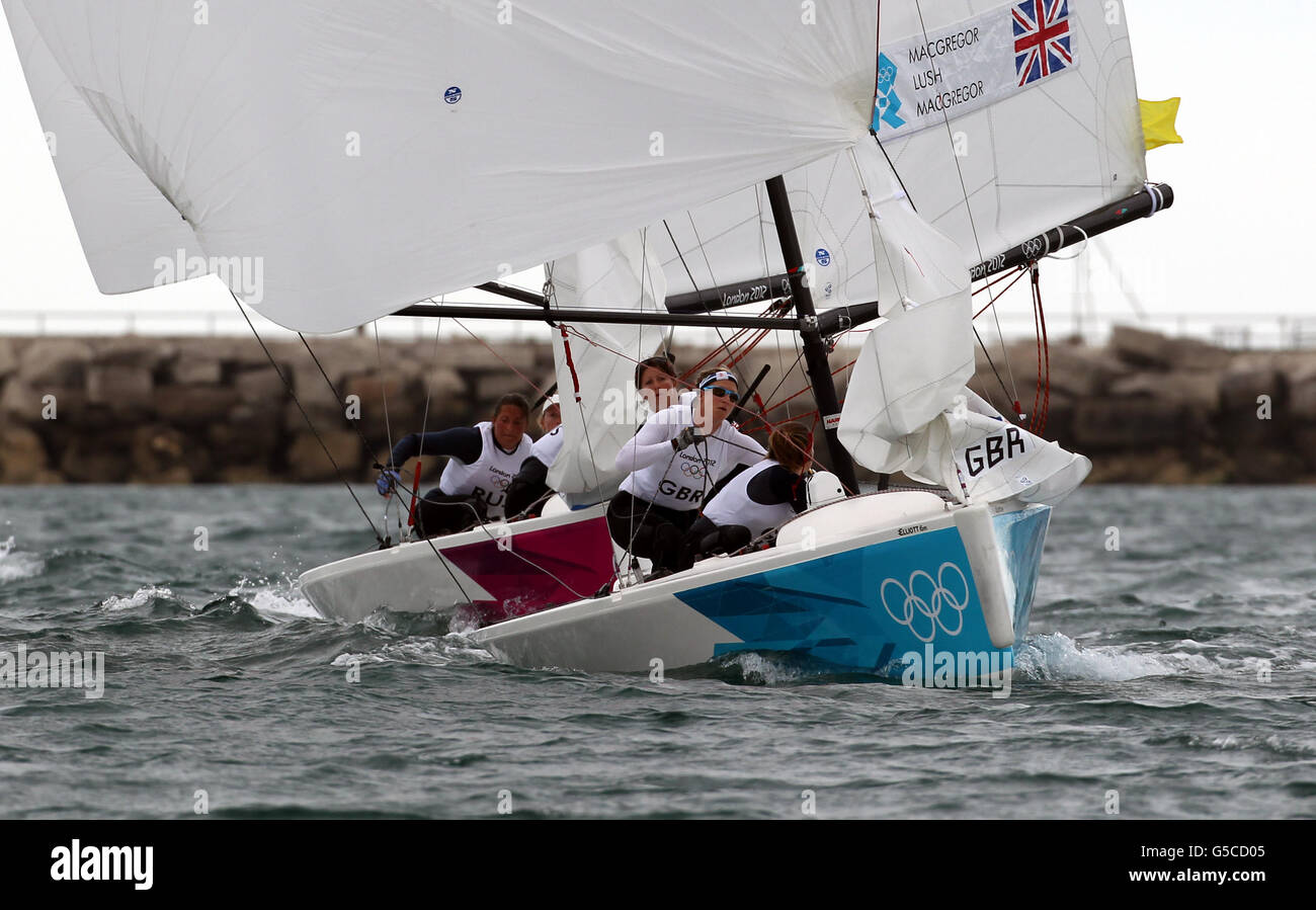Voile elliott 6m wmr elliott 6m match raci jeux olympiques voile Banque ...
