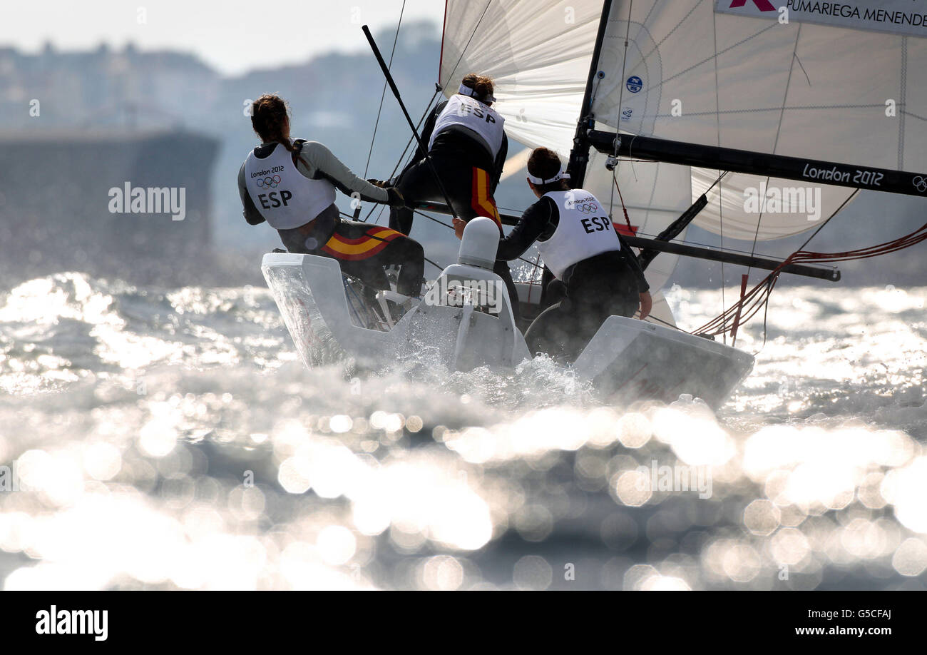 Voile elliott 6m wmr elliott 6m match raci jeux olympiques voile Banque ...