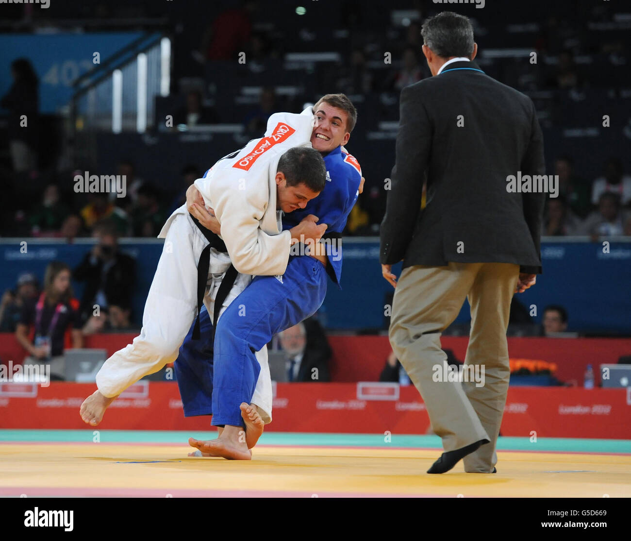 Judo paralympiques hommes 81 kg Banque de photographies et d’images à ...