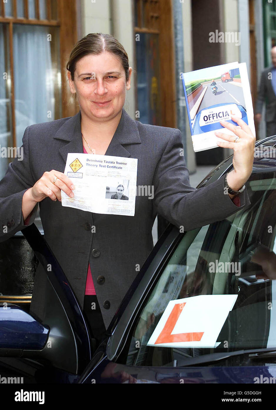 Caroline Rigney, de Dublin, l'une des premières à assister à un test ...