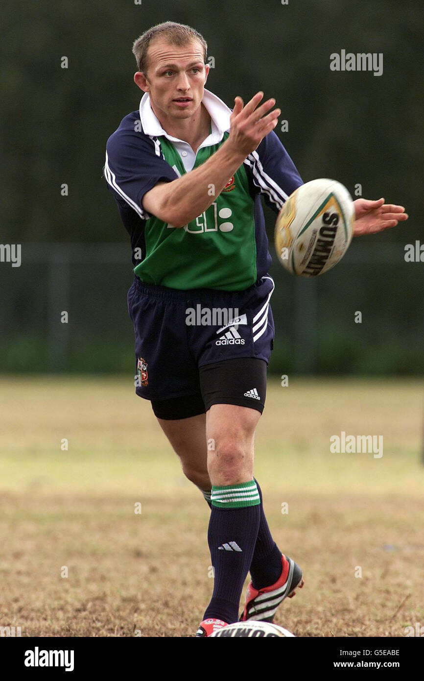 Angleterre joueur de rugby matt dawson Banque de photographies et d ...