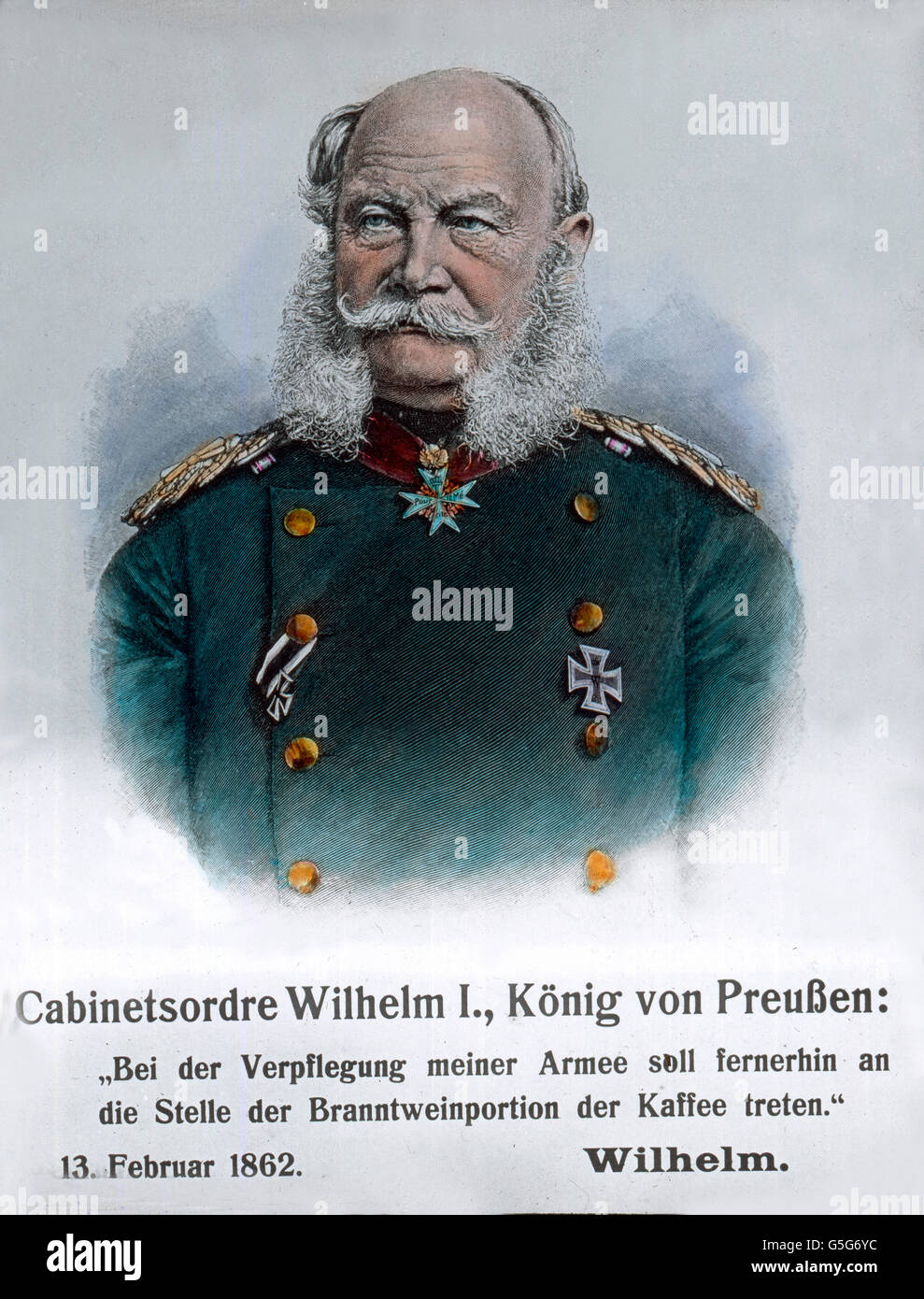 Wilhelm friedrich ludwig von preussen Banque de photographies et d ...