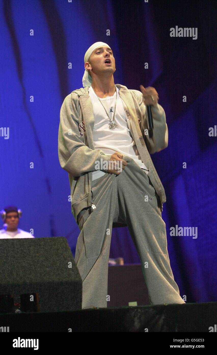 Eminem 2001 Banque de photographies et d’images à haute résolution - Alamy