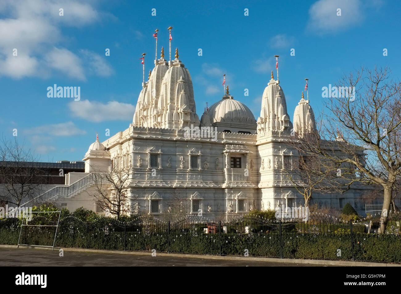 Shri swaminarayan mandir temple hindou Banque de photographies et d ...