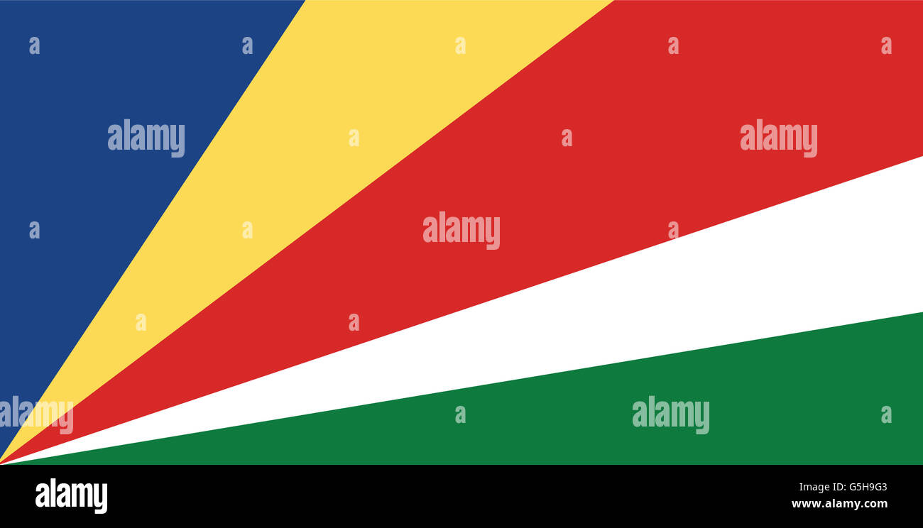 Drapeau des seychelles Banque de photographies et d’images à haute ...