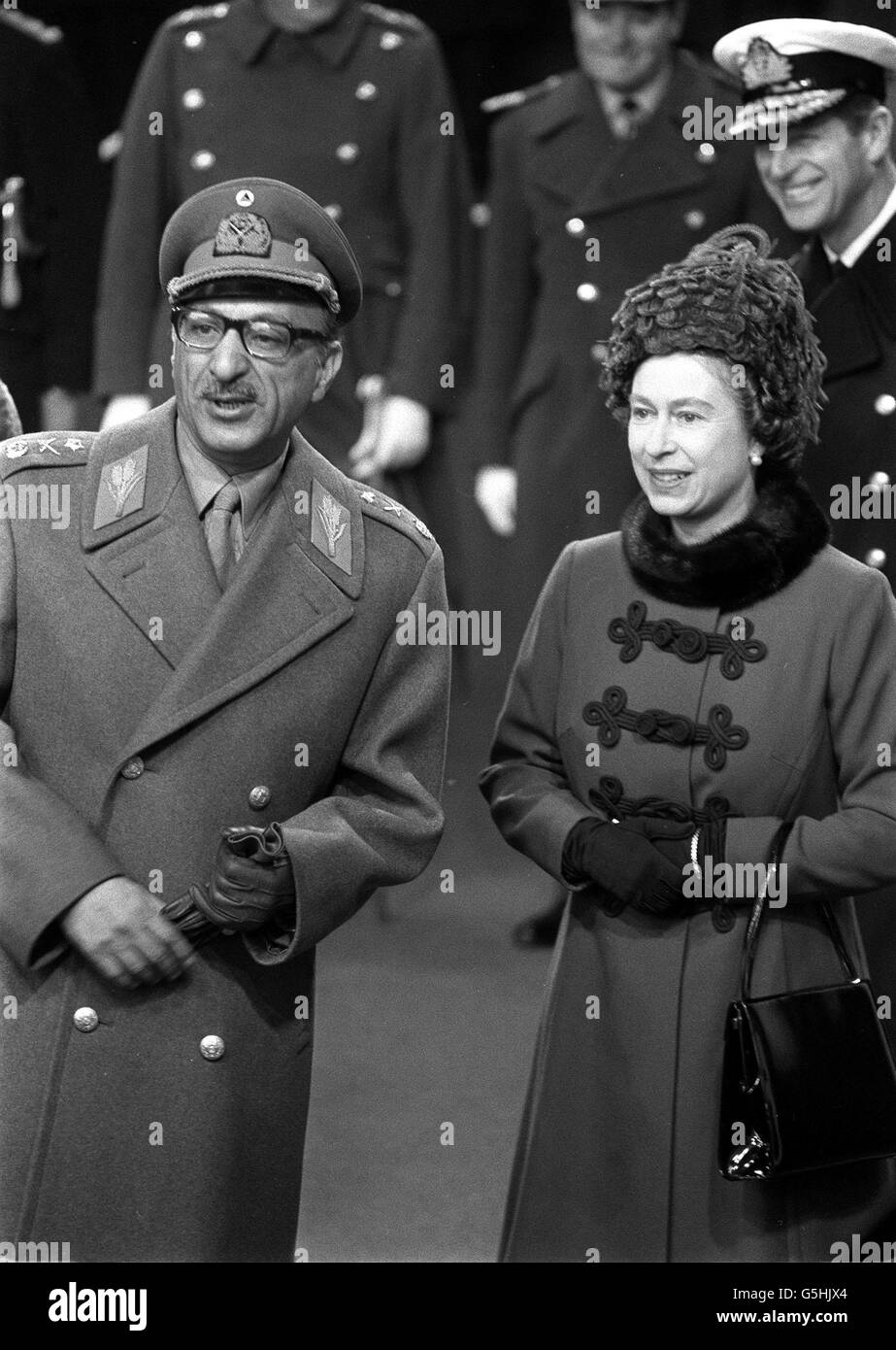 King Mohammed Zahir Shah Of Afghanistan Banque De Photographies Et D