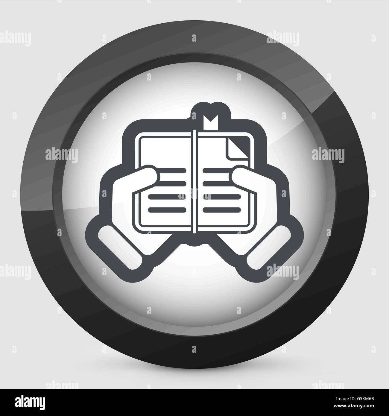 Lire icone Banque d'images vectorielles - Alamy