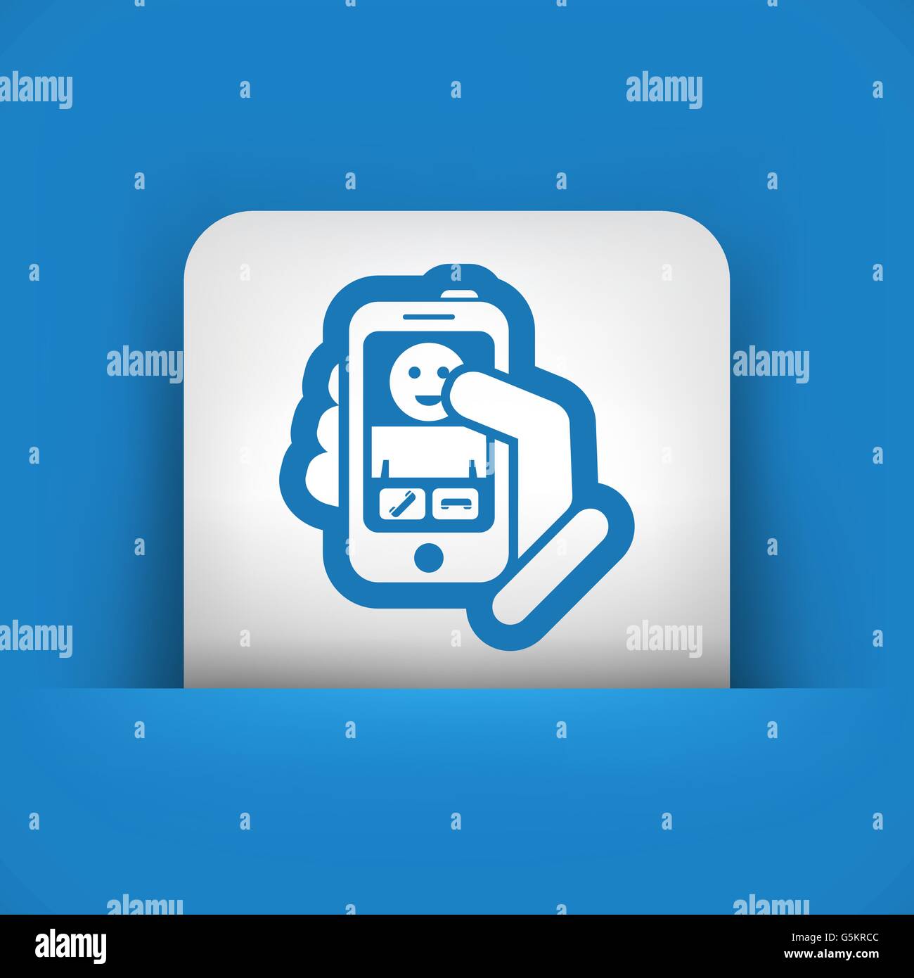 Icône d'appel entrant Banque de photographies et d’images à haute ...