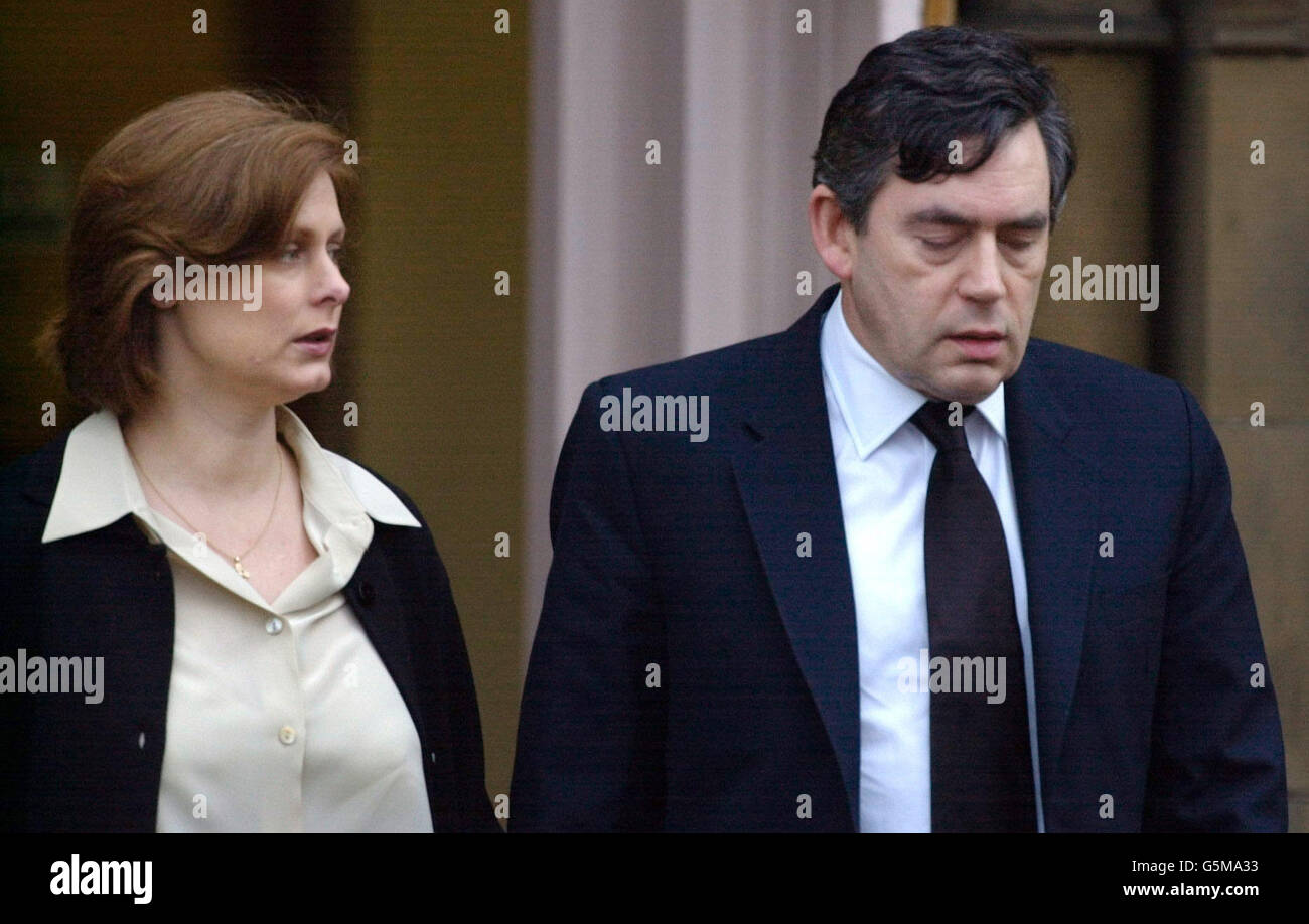 Daughter of gordon and sarah brown Banque de photographies et d’images ...