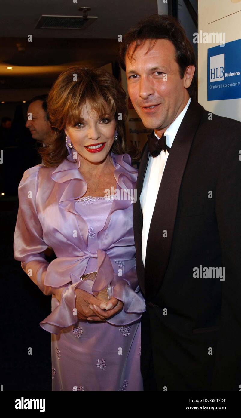 British actress joan collins husband Banque de photographies et d ...