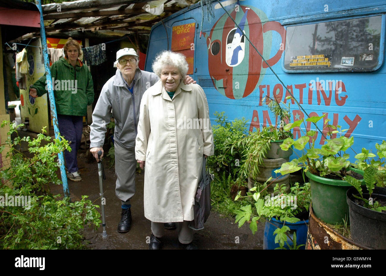 Faslane peace camp Banque de photographies et d’images à haute ...