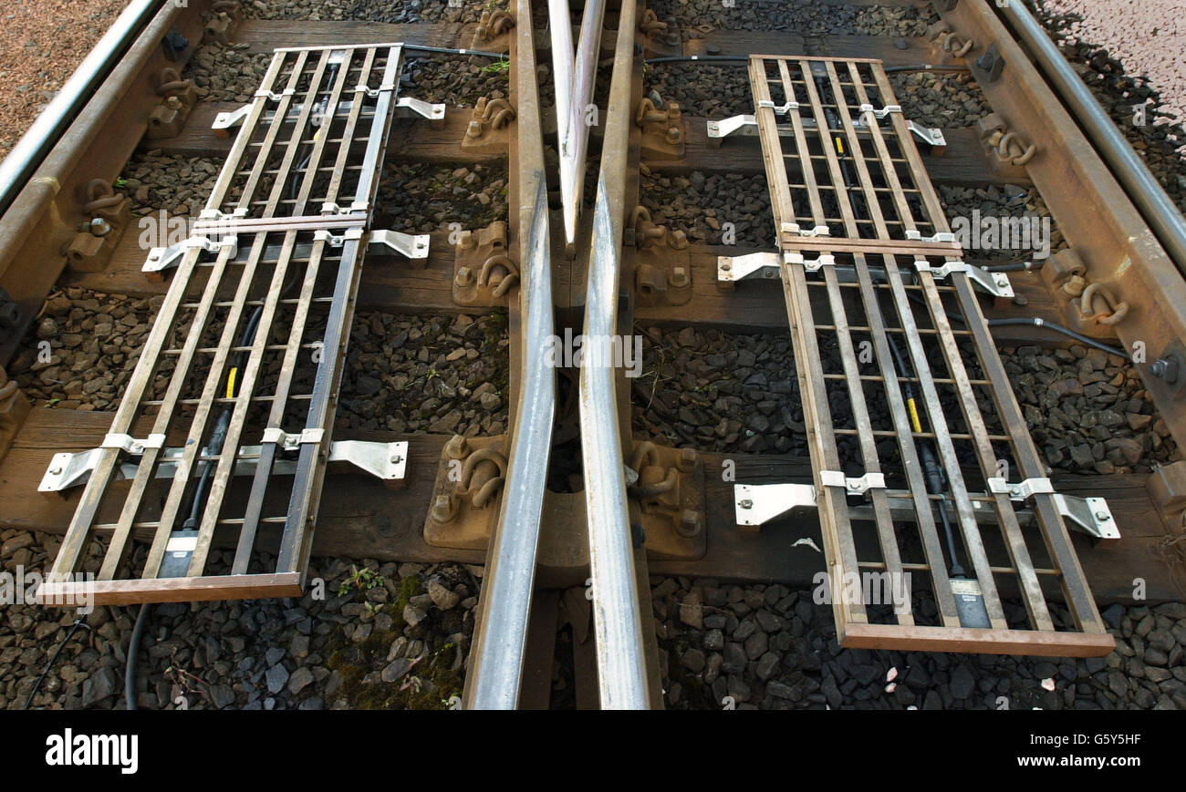 Train protection warning system Banque de photographies et d’images à ...