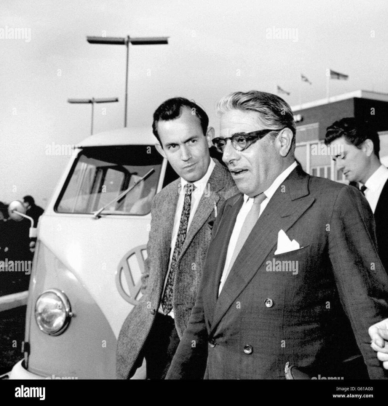 Aristote Onassis London Airport Photo Stock Alamy