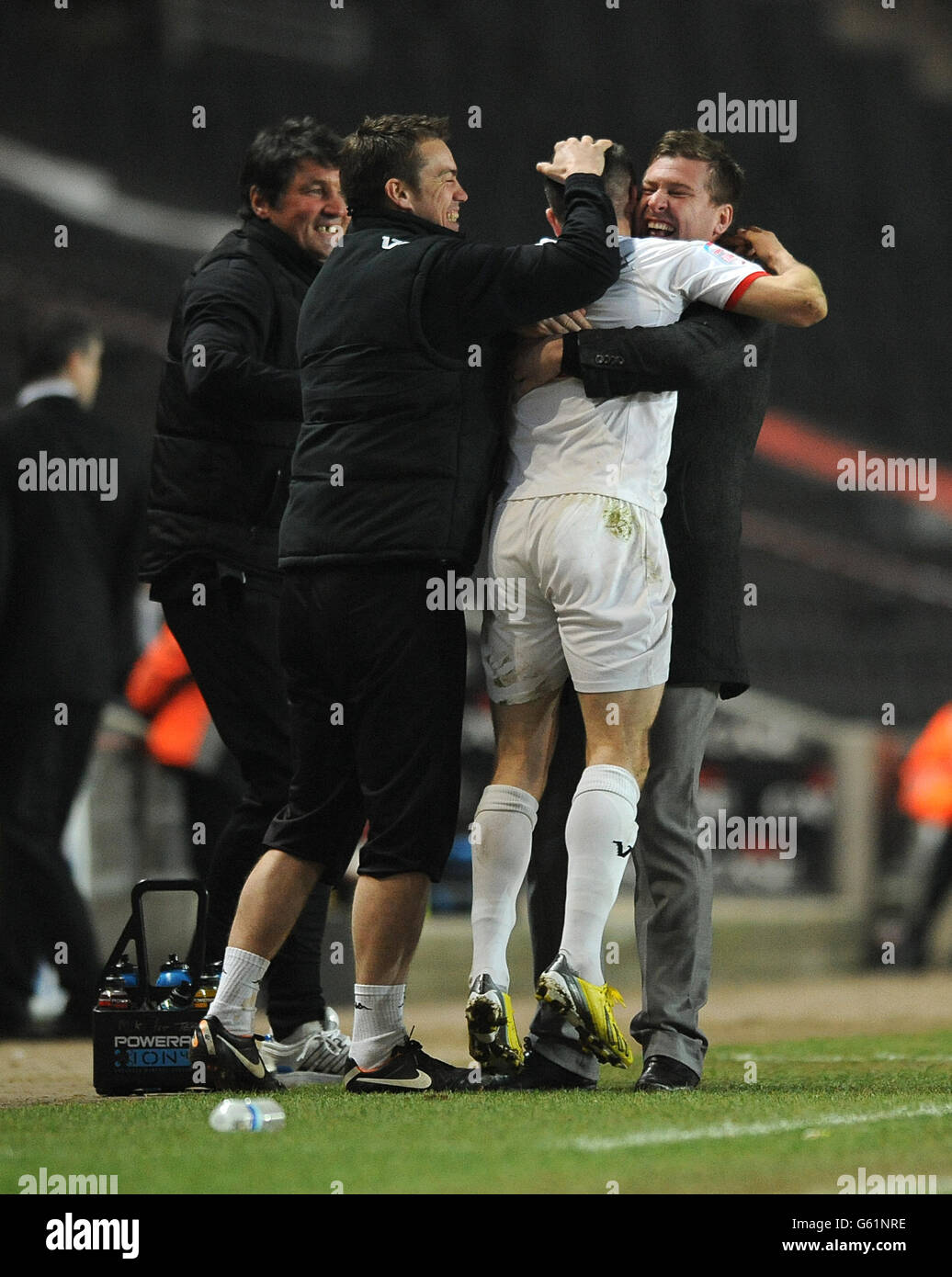 Stade de footballmk stadium mk ampics Banque de photographies et d ...