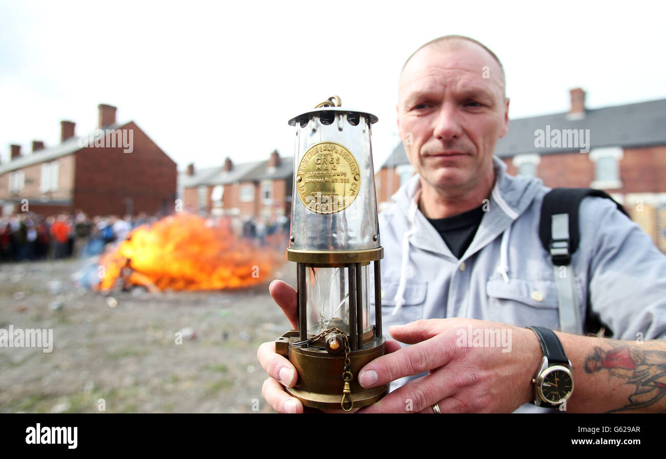 Une effigie de la baronne margaret thatcher Banque de photographies et ...