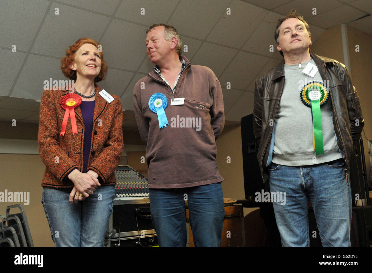 Janet royall, candidate travailliste gauche droite Banque de ...