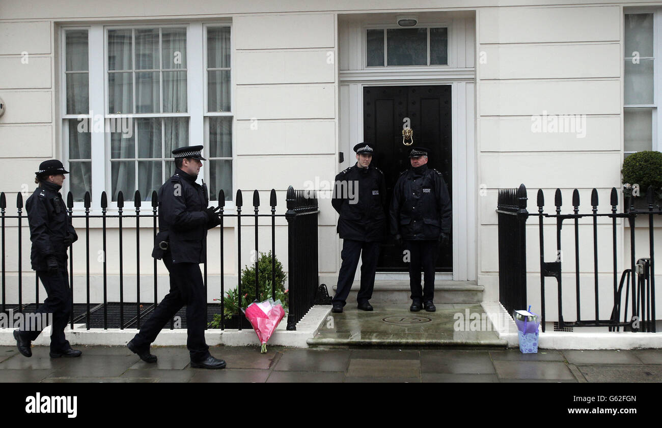 Jour la baronne de la mort thatcher Banque de photographies et d’images ...